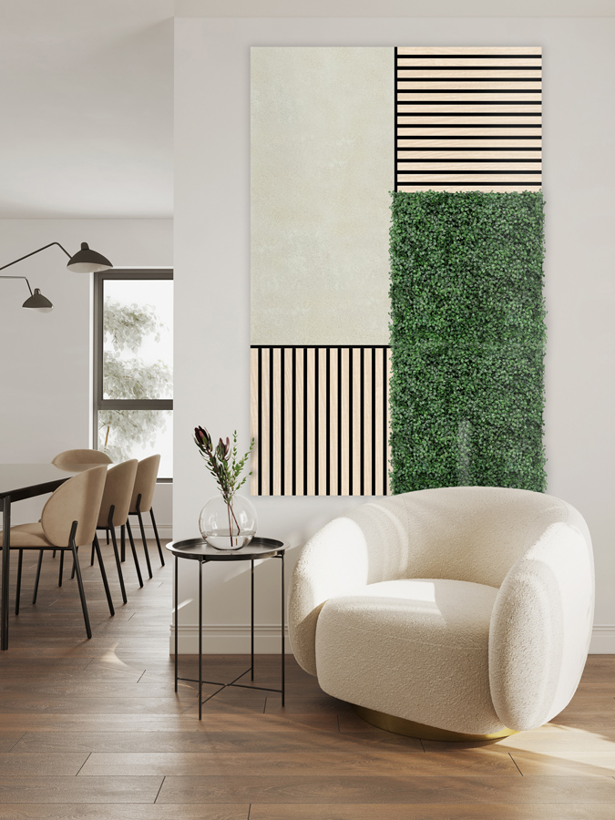 Panel Modular Wall Ivory Sandstone – Naturstein Wandpaneel